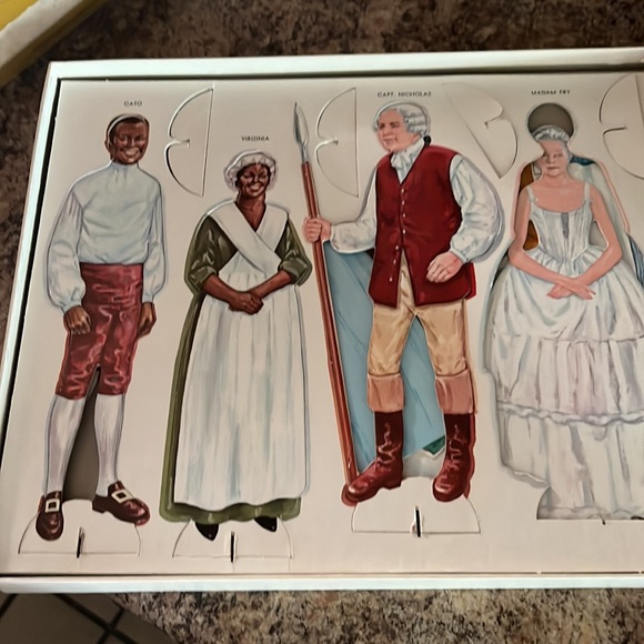 Toys | Vintage Colonial Paper Dolls | Poshmark